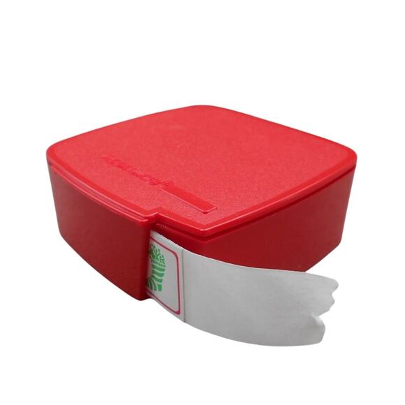Tupperware | Kitchen | Vintage Tupperware 4461 Label Dispenser Red With ...